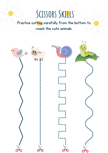 Scissor Skills | Teaching Resources