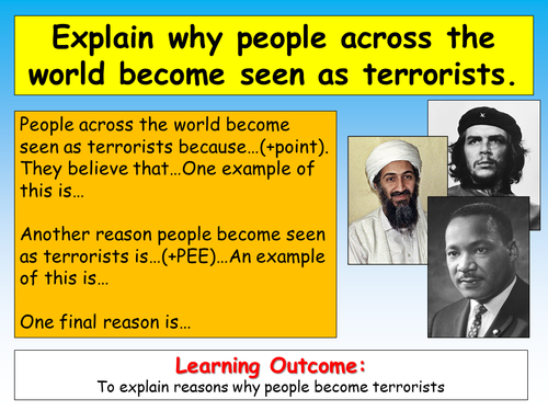 Terrorist or Freedom Fighter | Teaching Resources