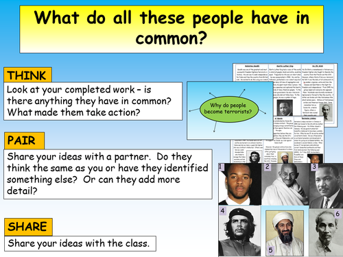 Terrorist or Freedom Fighter | Teaching Resources
