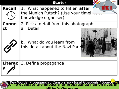 Nazi Germany Propaganda | Teaching Resources