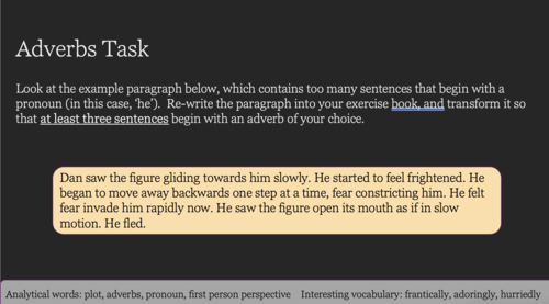 KS3 The Gothic Narrative Writing Skills | Teaching Resources