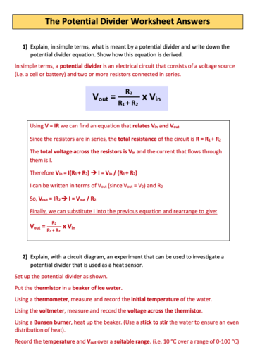Electrons, Waves & Photons Worksheets - A Level Physics | Teaching ...