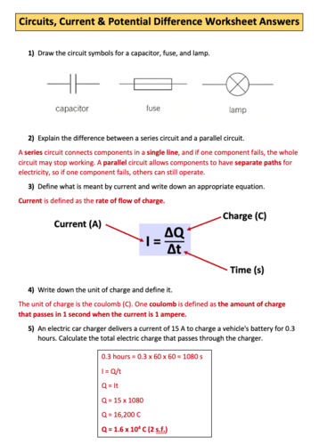 Electrons, Waves & Photons Worksheets - A Level Physics | Teaching ...