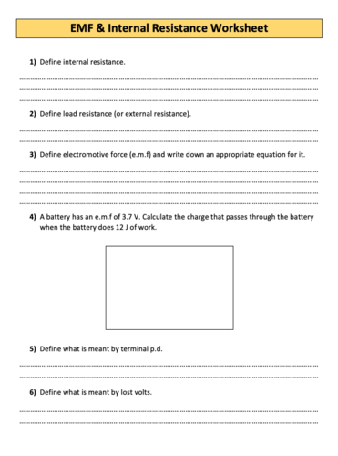 Electrons, Waves & Photons Worksheets - A Level Physics | Teaching ...