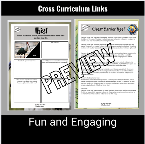 THE THING ABOUT OLIVER Novel Study and Reading Comprehension Questions ...