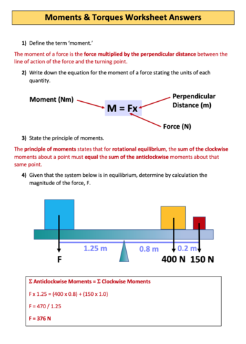 [Year 1] A Level Physics Worksheet Bundle | Teaching Resources