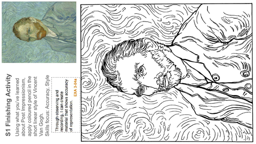 Lesson Cover and Finishing Activities for BGE/KS3 Art and Design ...