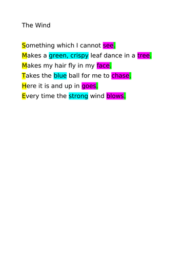 Splendid skies weather poems | Teaching Resources