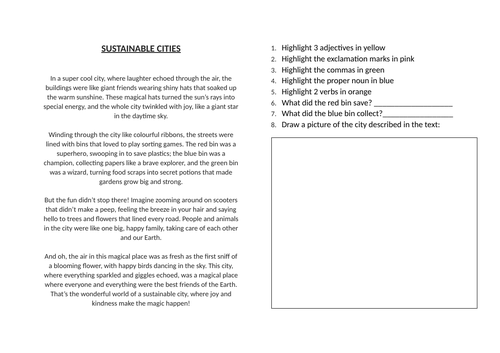 Sustainable Cities | Teaching Resources
