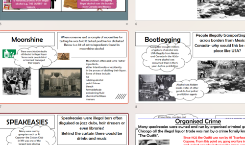 Prohibition in the USA | Teaching Resources