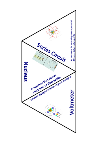 KS3 electricity 1 tarsia | Teaching Resources