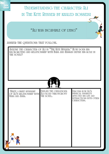 The Kite Runner by Khaled Hosseini Resource Bundle | Teaching Resources