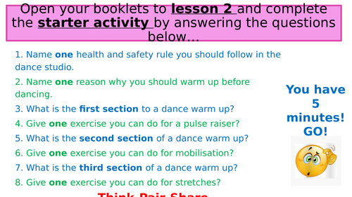 KS3 Dance Introduction to Dance | Teaching Resources