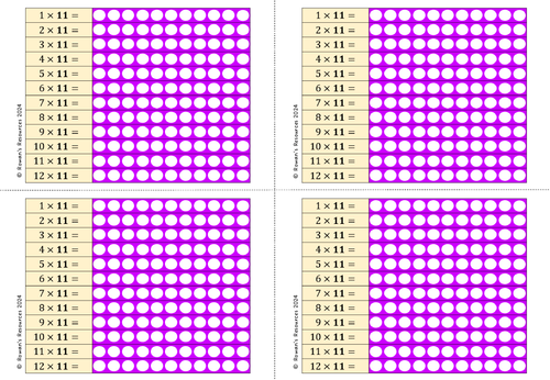 Times Tables Arrays Mat/Grids | Teaching Resources Times Tables Arrays Mat/Grids | Teaching Resources