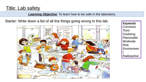 KS3 Lab safety | Teaching Resources