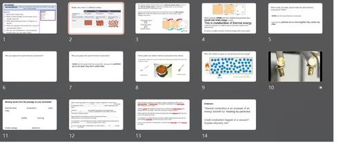 KS3 Conduction (new content) | Teaching Resources