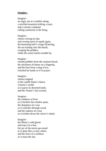 Poetry year 4 Two Weeks of Planning Magic Box Kit wright Material ...