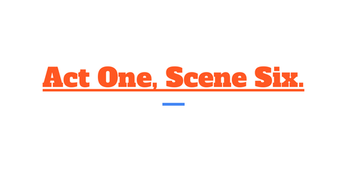 Macbeth - Act 1, Scene 6 and 7 & M&LM's Relationship. | Teaching Resources