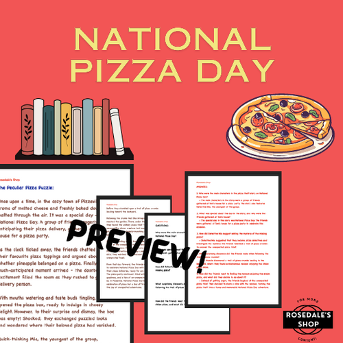 The Peculiar Pizza Puzzle: A National Pizza Day Tale of Toppings and ...