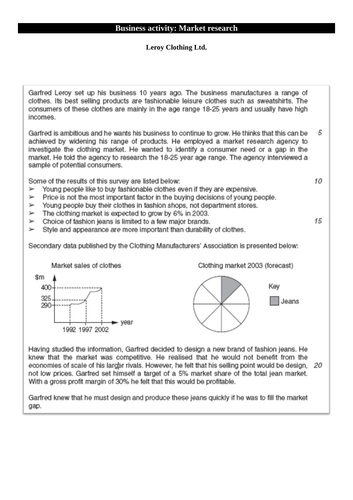 Level 3 BTEC Business - Unit 2: Developing a Marketing Campaign (All ...
