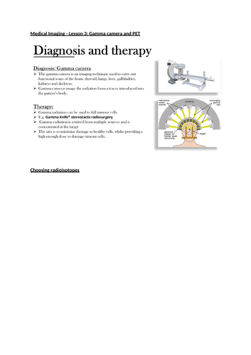 OCR A level Physics Medical Imaging *COMPLETE* | Teaching Resources