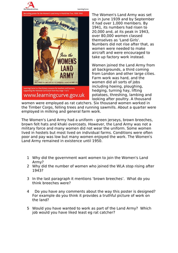 WW2 5 week unit resources | Teaching Resources
