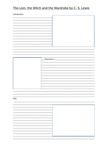 The Lion, the Witch and the Wardrobe Reading Resource | Teaching Resources