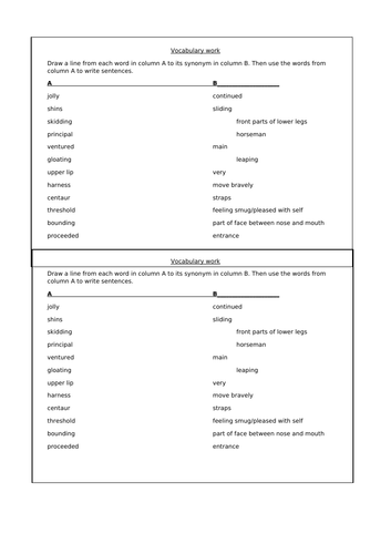 The Lion, the Witch and the Wardrobe Reading Resource | Teaching Resources