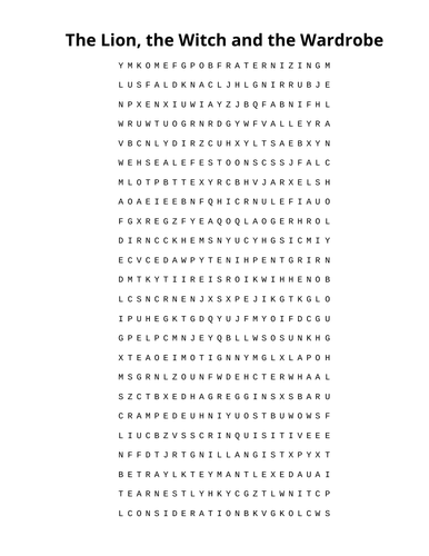 The Lion, the Witch and the Wardrobe Reading Resource | Teaching Resources