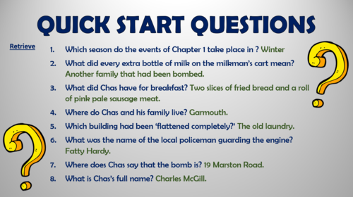 The Machine Gunners - Whole Class Reading Session! | Teaching Resources