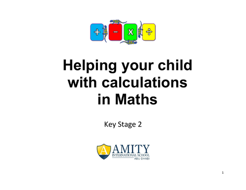 Primary Maths Calculation Policy | Teaching Resources