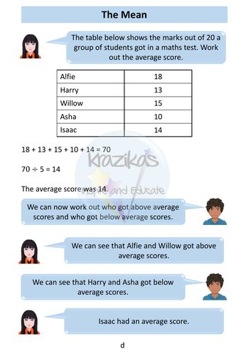 Mean and Range Workbook - Level 1 Functional Skills Maths | Teaching ...