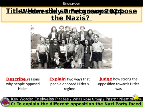 Opposition against Nazi Germany | Teaching Resources