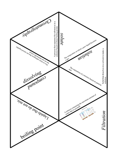 KS3 mixtures puzzle | Teaching Resources
