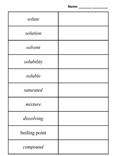 KS3 mixtures puzzle | Teaching Resources