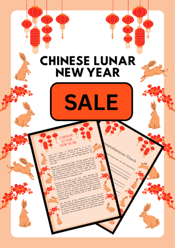 Chinese New Year Reading Comprehension | Teaching Resources