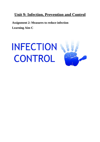 Unit 9: Infection, Prevention and Control | Teaching Resources