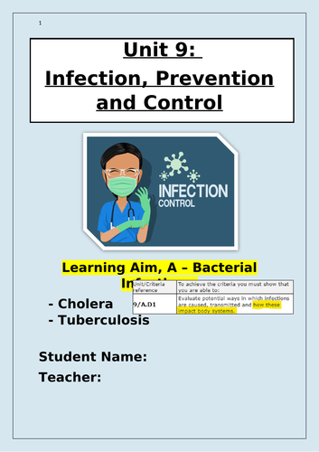Unit 9: Infection, Prevention and Control | Teaching Resources