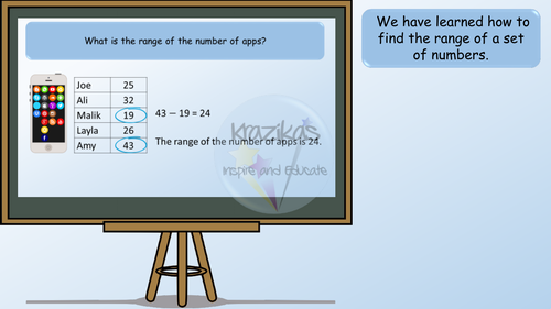 Mean and Range - Level 1 Functional Skills Maths | Teaching Resources