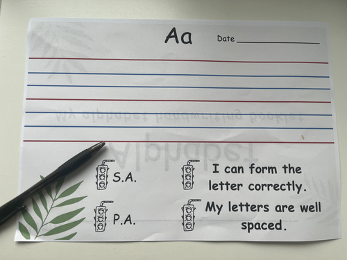 Alphabet letter formation handwriting booklet | Teaching Resources