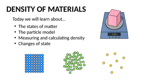 GCSE Physics: Density of Materials Lesson Powerpoint | Teaching Resources