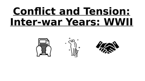 AQA: Conflict and Tension: Inter-war Years: WWII Knowledge Organiser ... AQA: Conflict and Tension: Inter-war Years: WWII Knowledge Organiser ...