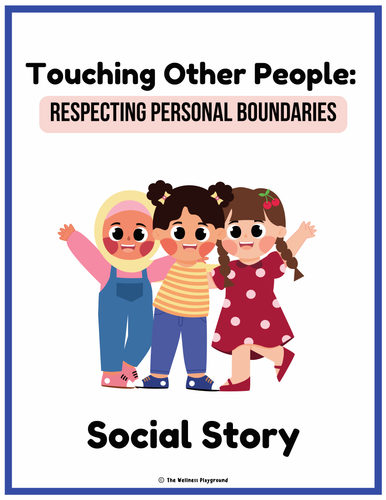 Social Story Touching Other People | Social Story on Personal ...