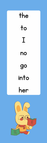 Phase 2 Tricky Word Bookmark | Teaching Resources