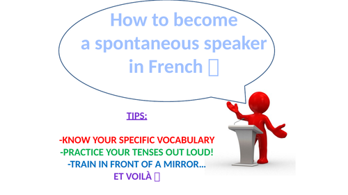 French GCSE Role play practice - foundation and higher - with answers ...