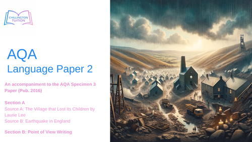 AQA English Language Paper 2: An Accompaniment to the AQA Specimen 3 ...