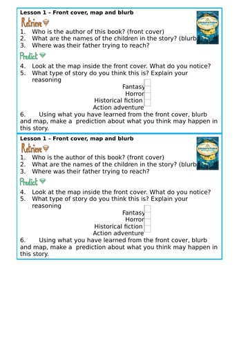 Brightstorm Whole Class Guided Reading Unit Of Work For Year 5/6 ...