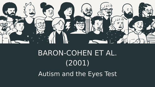 Baron-Cohen et al. (Eyes Test) | Teaching Resources