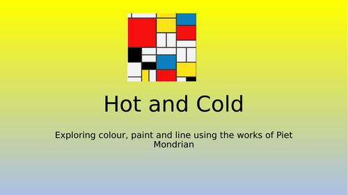 KS1 Art Unit on Mondrian and painting. Complete and ready to go ...