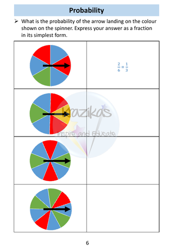 Probability Workbook - Level 1 Functional Skills Maths | Teaching Resources